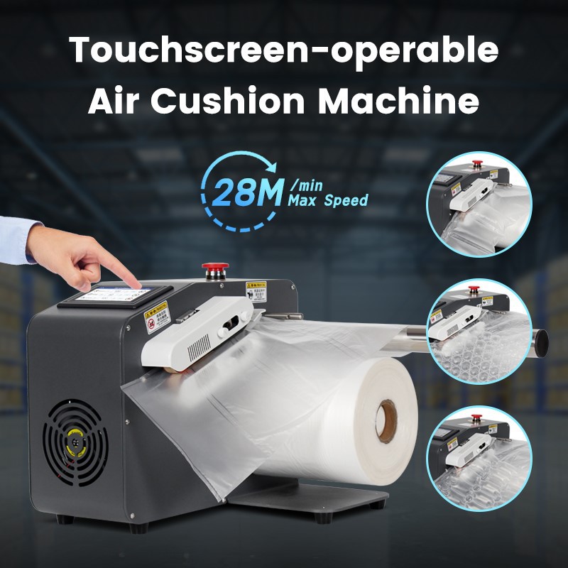 Intelligent Touch Screen Air Cushion Machine | PackBest | Protective ...