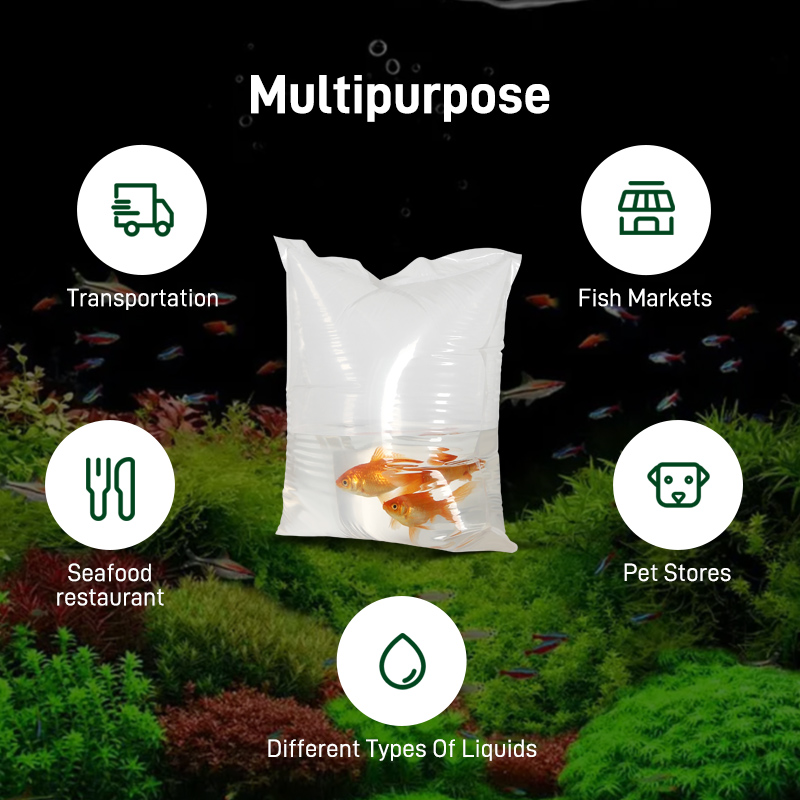 Oxygenated Live Fish Transport Bag | PackBest | Protective Packaging ...