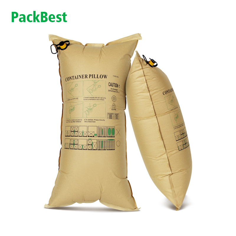 Inflatable Kraft Paper Air Dunnage Bag | PackBest | Protective ...
