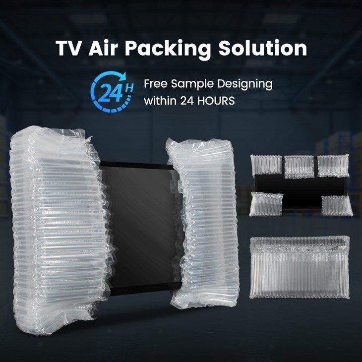 LED TV Hanging Bag Air Column Packaging | PackBest | Protective ...