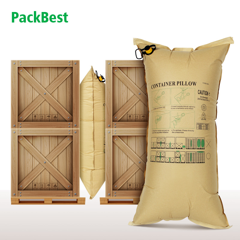 Inflatable Kraft Paper Air Dunnage Bag | PackBest | Protective ...