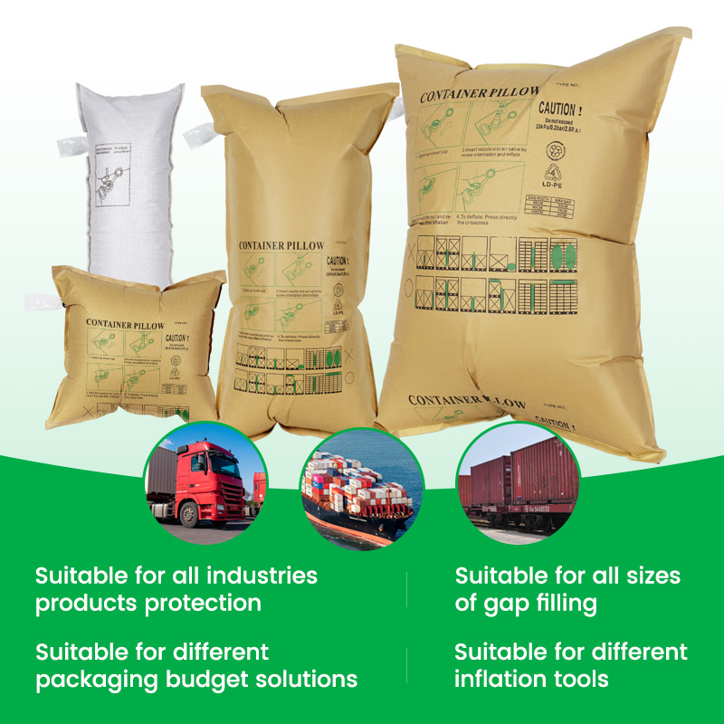 Upgrade Design Film Valve Dunnage Bag | PackBest | Protective Packaging ...