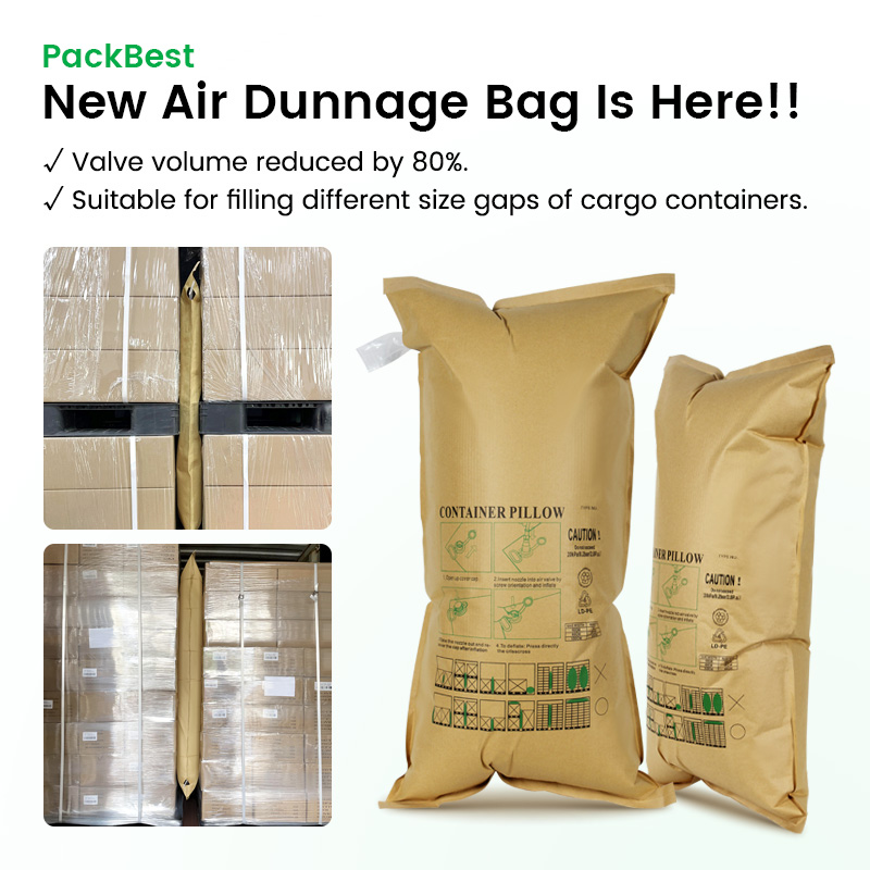 Upgrade Design Film Valve Dunnage Bag | PackBest | Protective Packaging ...