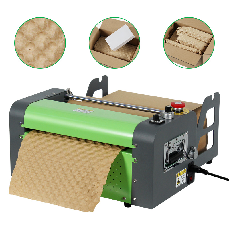 Automatic Paper Cushioning Wrapping Bubble Machine | PackBest ...